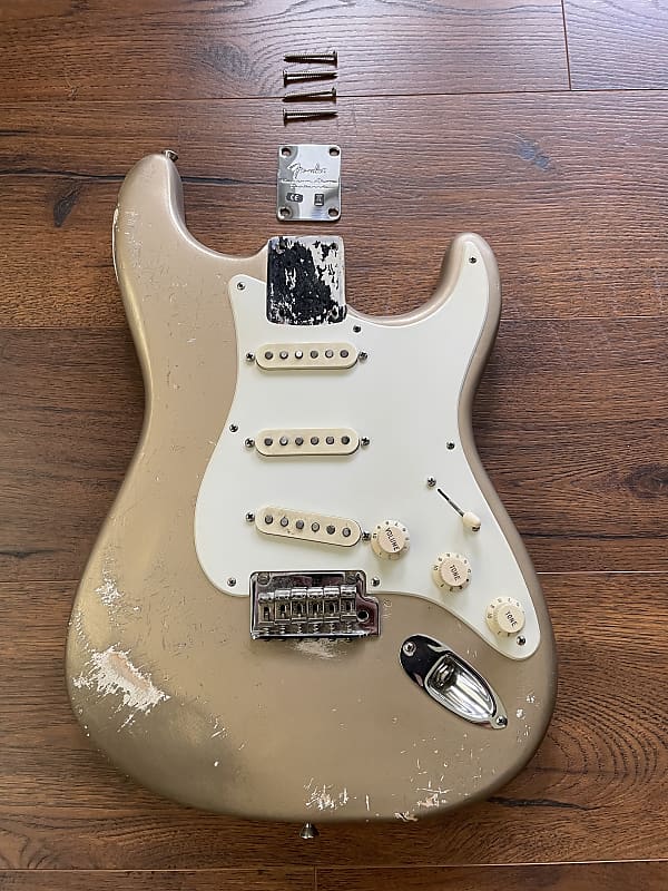 Fender loaded strat body Stratocaster (Heavy Relic) - | Reverb