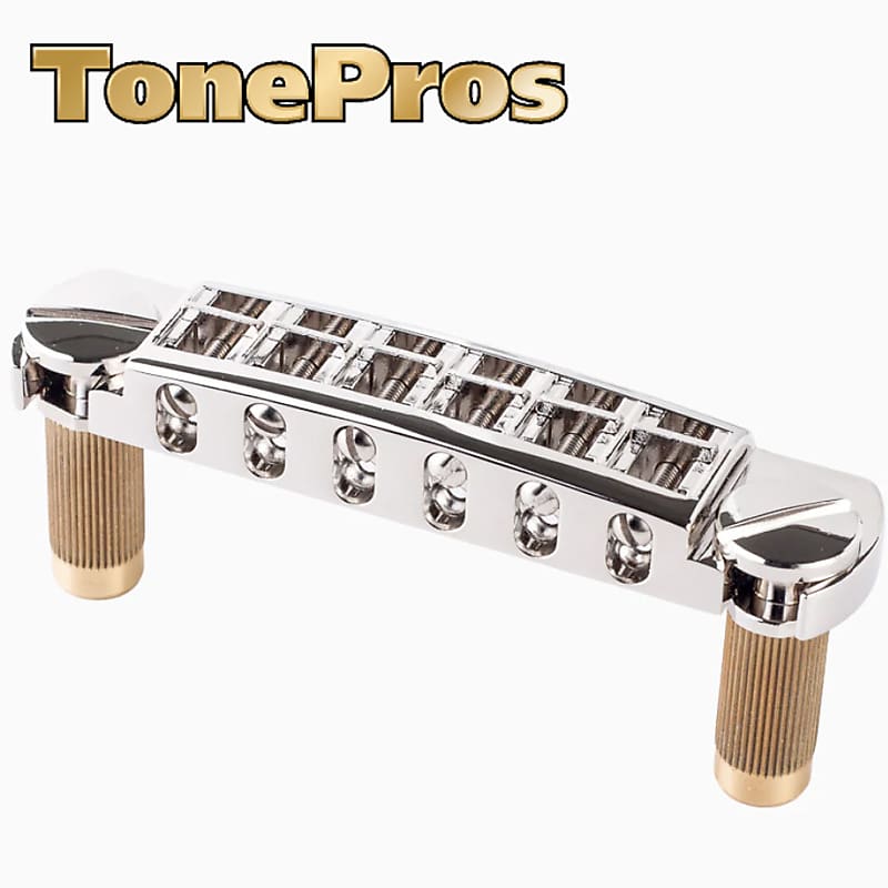 NEW Tonepros AVT2M Wraparound Bridge with METRIC Locking | Reverb