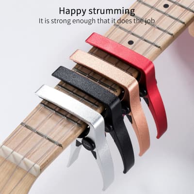 Capo for 4 String Guitar and Mandolin, Mini Size Professional | Reverb