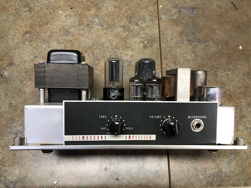 Bell & Howell filmosound 385 amplifier 1950's | Reverb