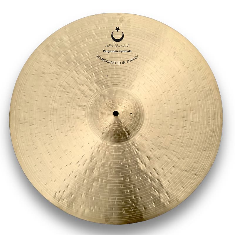 Pergamon Cymbals Traditional Jazz Series 21'' Paper Thin | Reverb