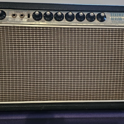 Fender Silverface drip edge BANDMASTER Reverb TFL 5000 1969 | Reverb