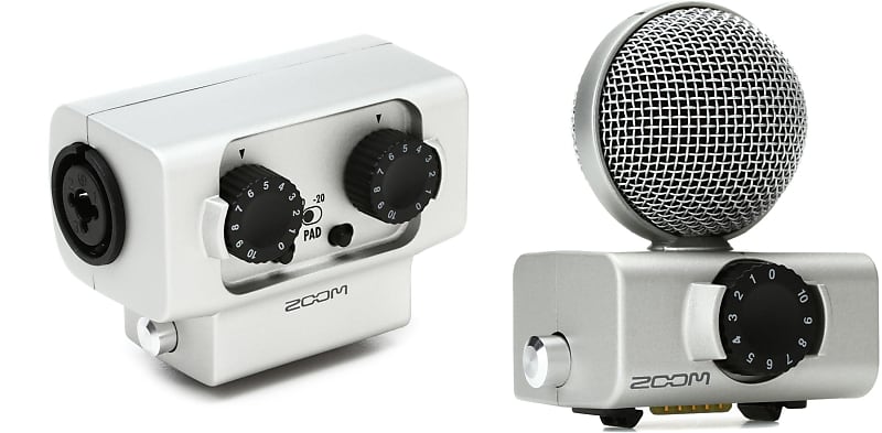 Zoom EXH-6 Dual XLR/TRS Capsule for H6 Bundle with Zoom MSH-6 | Reverb