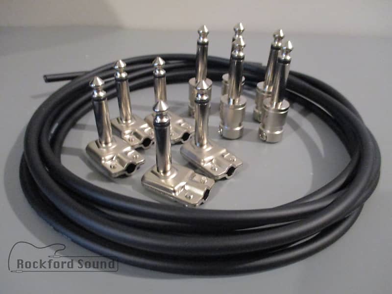 Patch Cable Parts Kit, Right-Straight, Nickel – Mogami | Reverb Canada
