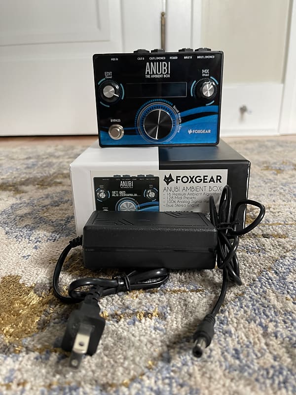 Foxgear Anubi Ambient Box Reverb Delay Pedal | Reverb
