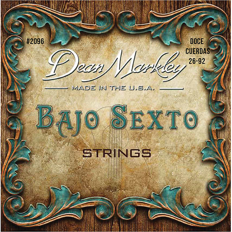 Dean Markley Bajo Sexto Doce Cuerdas 28-92 Guitar Strings | Reverb