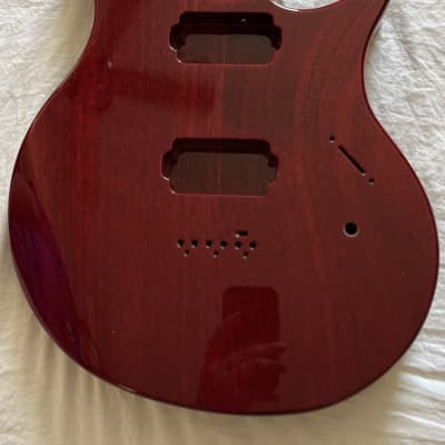 Warmoth Velocity body 2023 - Transparent Red | Reverb