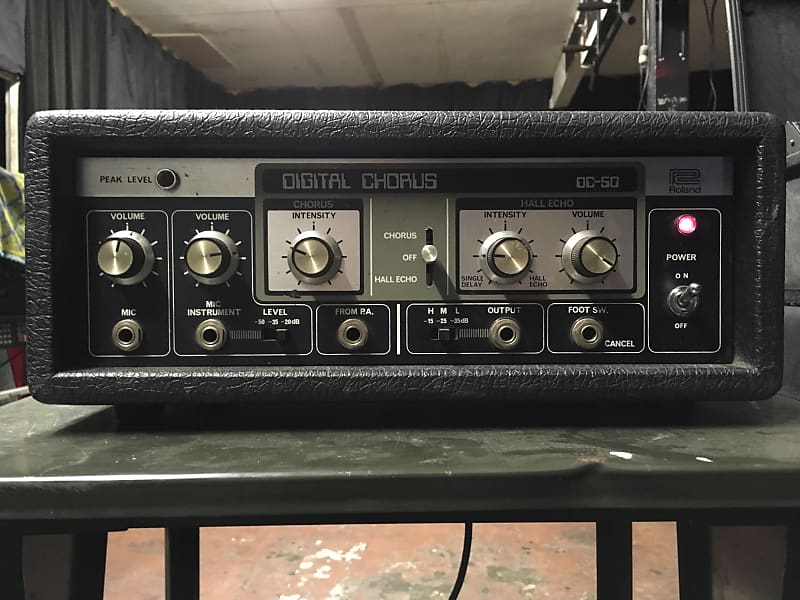 Roland DC-50 Chorus/Echo 70s Black | Reverb
