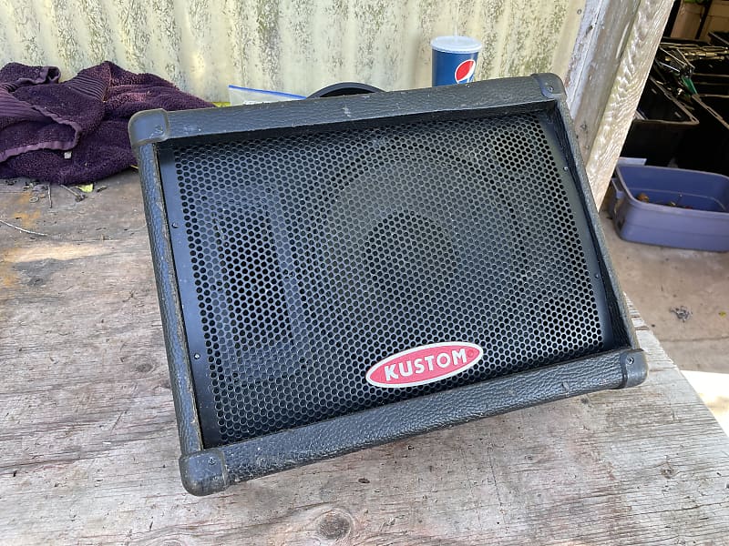 Kustom Used Kustom PA KPM10 Powered Floor Speaker 50 watts | Reverb