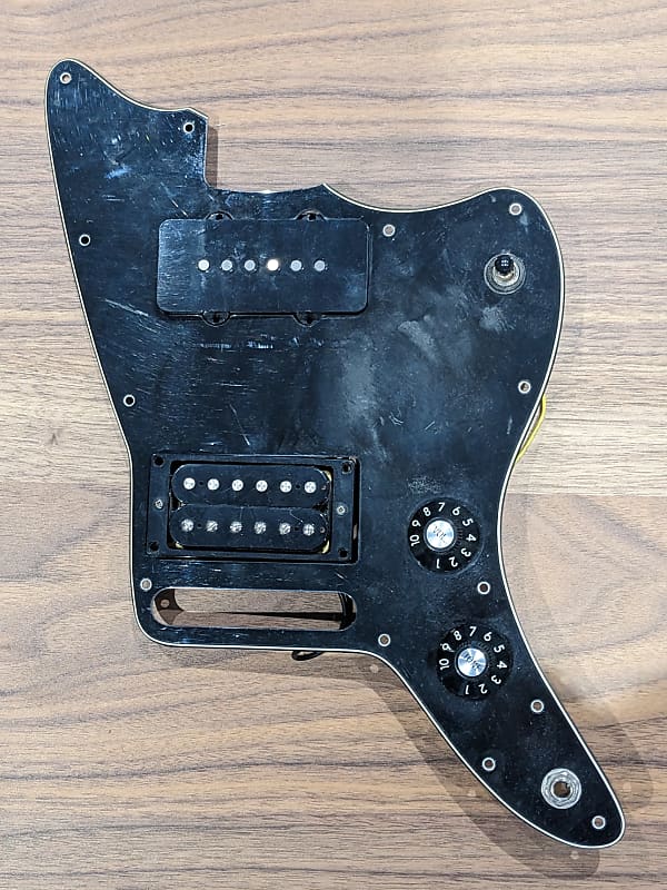 Fender Jazzmaster Loaded Pickguard Black | Reverb