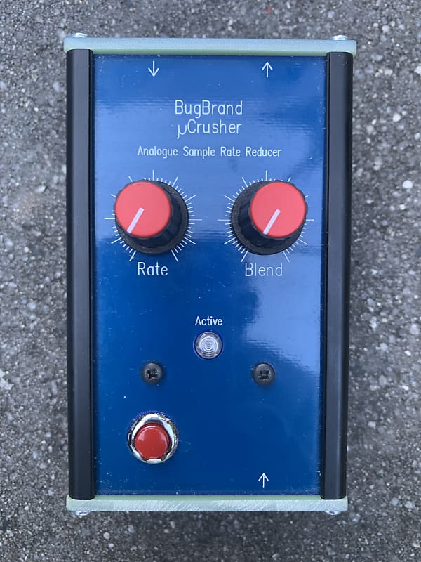 BugBrand MicroCrusher Analog Bit crusher 2010 Anodised | Reverb