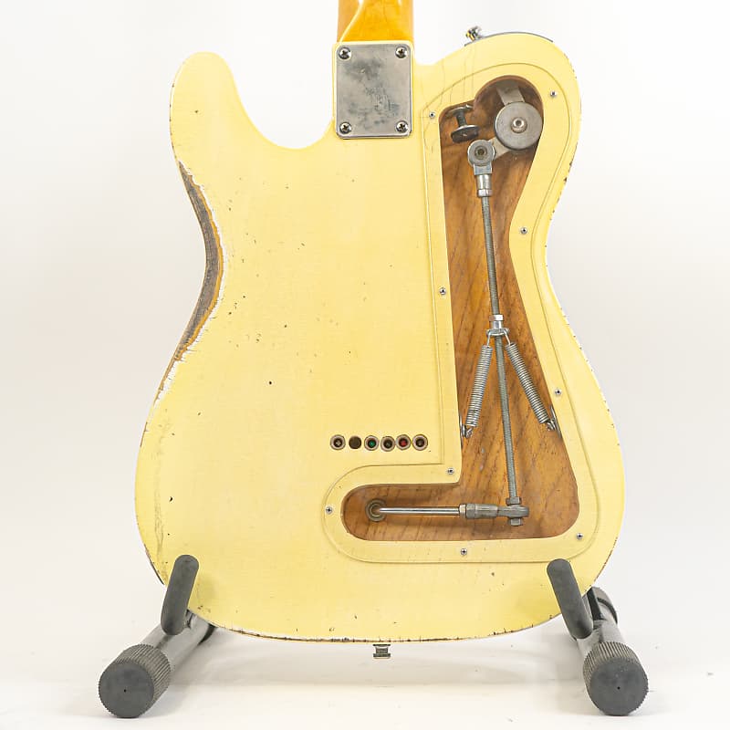 Custom-Built Esquire Vintage White Relic’ed w/ B-Bender, 50’s | Reverb