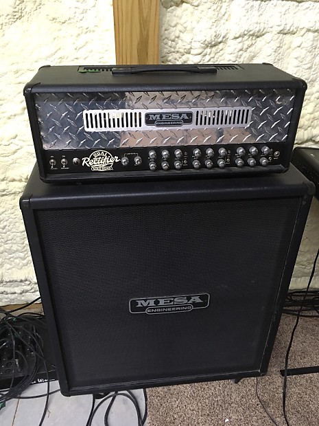 Mesa Boogie Dual rectifier half stack Early 2000's | Reverb