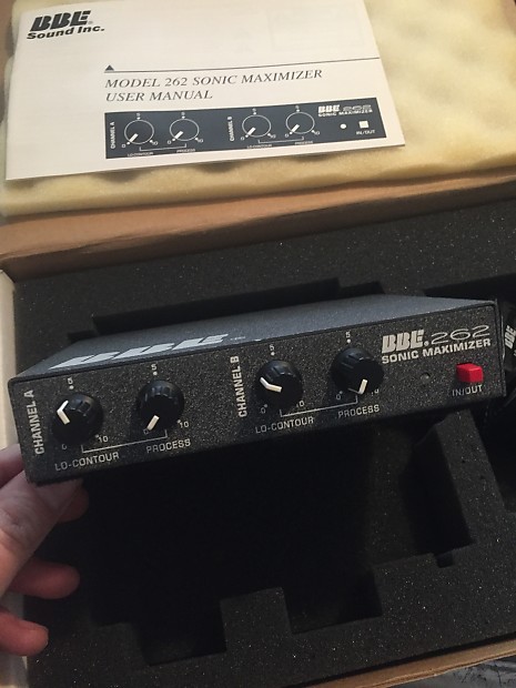 BBE 262 Sonic Maximizer 2007 with Box | Reverb