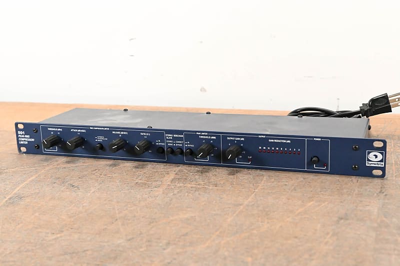 Symetrix 501 Peak-RMS Compressor/Limiter CG009RZ | Reverb Australia
