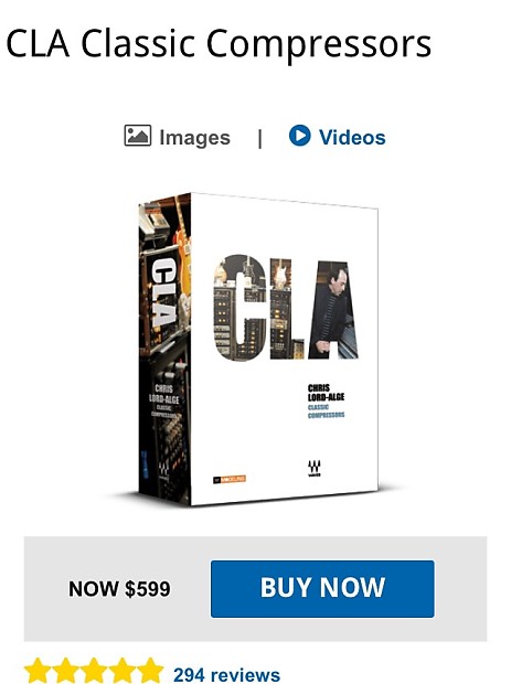 Waves CLA Classic Compressors software Software | Reverb