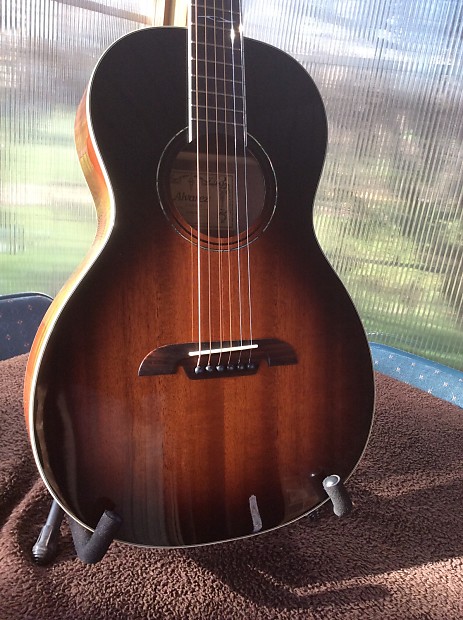 Alvarez AP66SB Parlor Acoustic,w/15mm padded bag, & 12 choice | Reverb