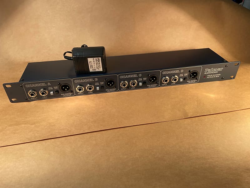 Palmer PAN 03 Active 4 Channel DI Box | Reverb