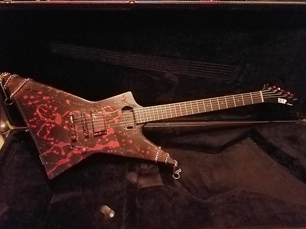 ESP EX Custom Bloody Chains | Reverb