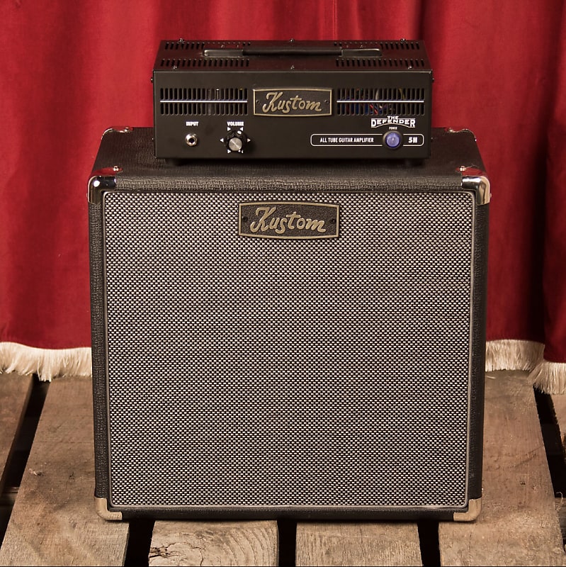 Kustom Defender 5H Head and cab | Reverb