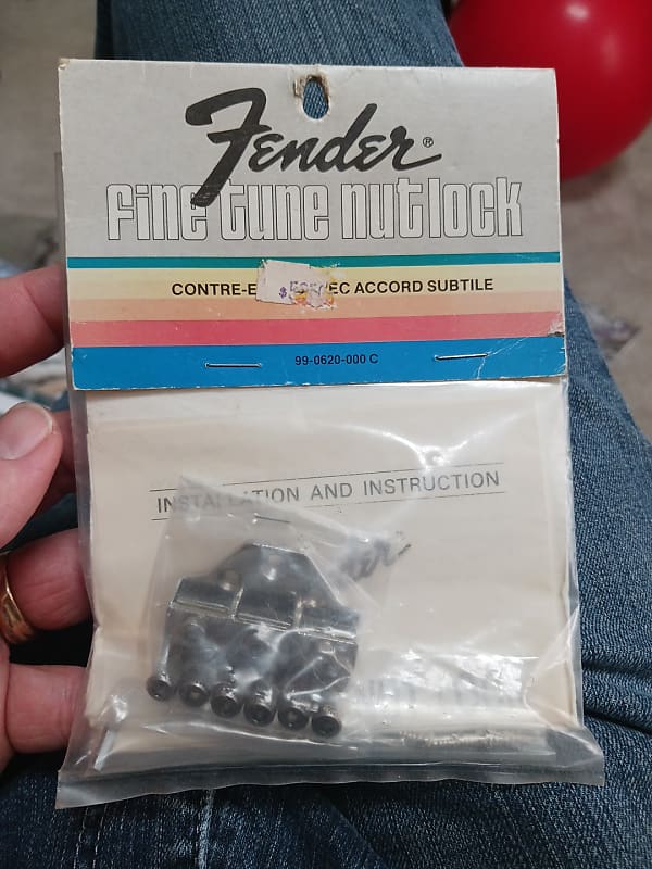 Nos 1980’s Fender Fine Tune Nut lock for Elite model guitars | Reverb