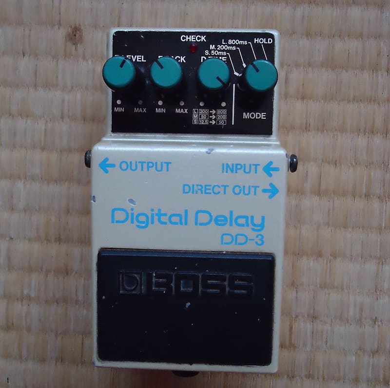 Boss DD-3 Made in japan. Long Chip digital delay. | Reverb