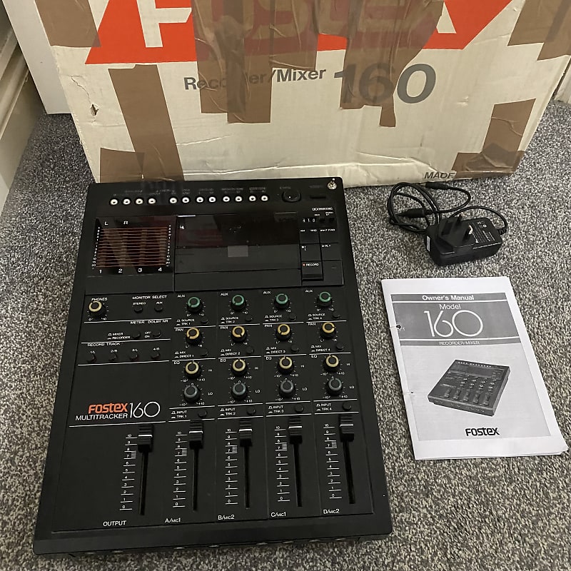 [Rare] FOSTEX 160 Multitracker 4 Track Cassette Recorder | Reverb