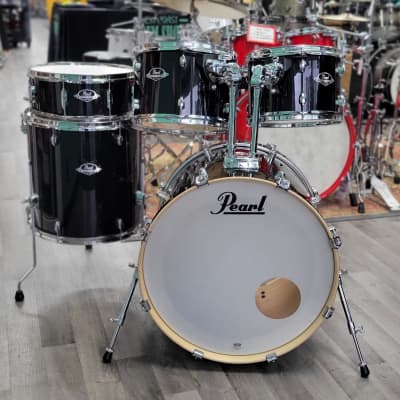 Pearl Export 1990s Jet Black 22 12 13 16 | Reverb
