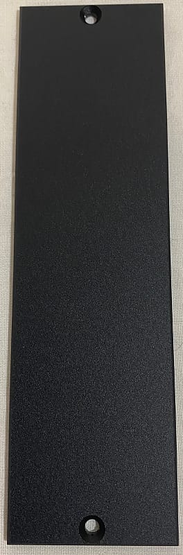 New Fredenstein Black Blank Panel - Black Blank Panel for 500 | Reverb