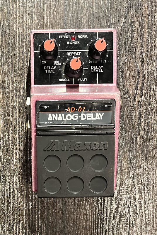 *Vintage* Maxon AD-01 Analog Delay 1984 | Reverb