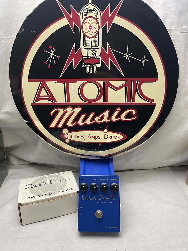 Tech 21 Limited Edition Double Drive Overdrive Pedal with Box | Reverb
