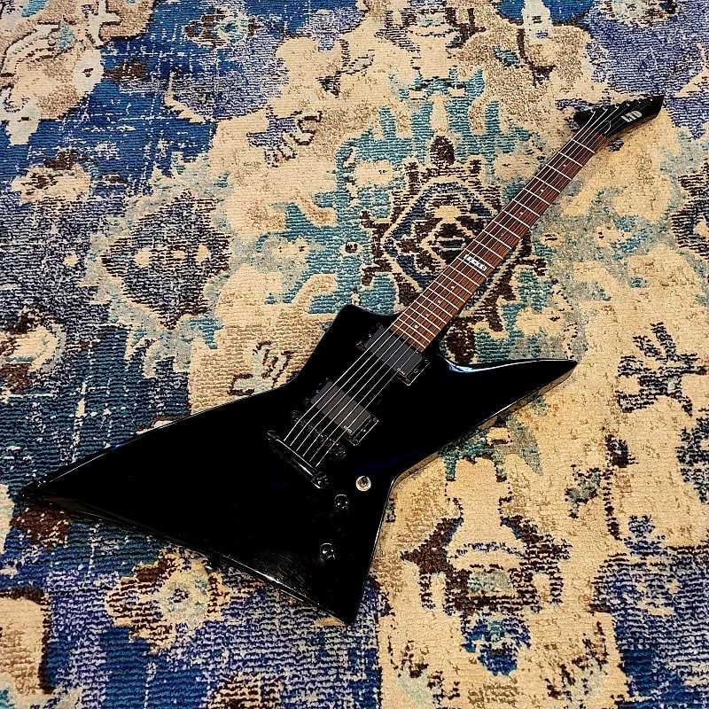 ESP LTD EX-50 - Black - w/ EMG 81 85 Active Pickup Upgrade | Reverb UK