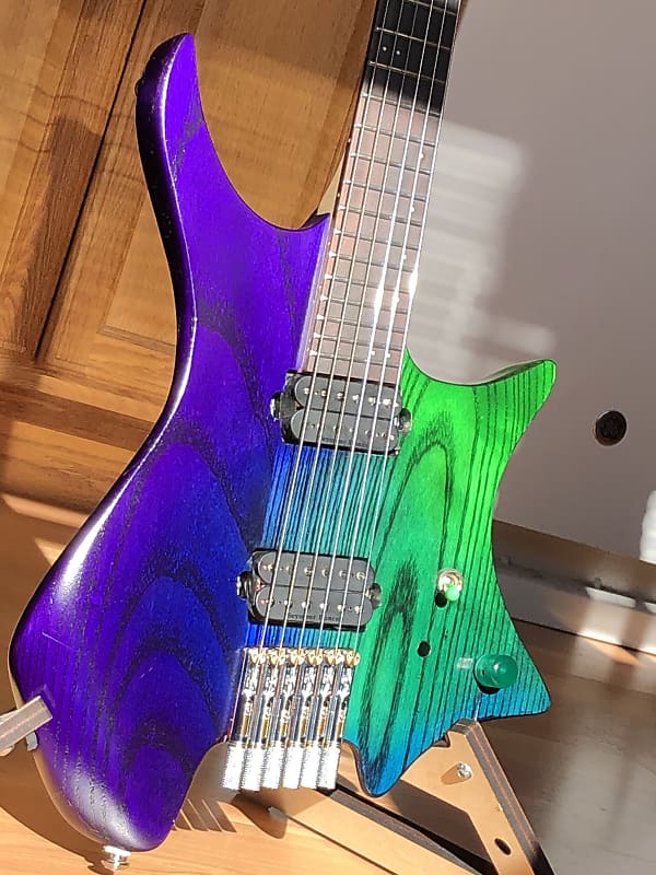 NK Guitar Headless 2018 Hand Stained | Reverb