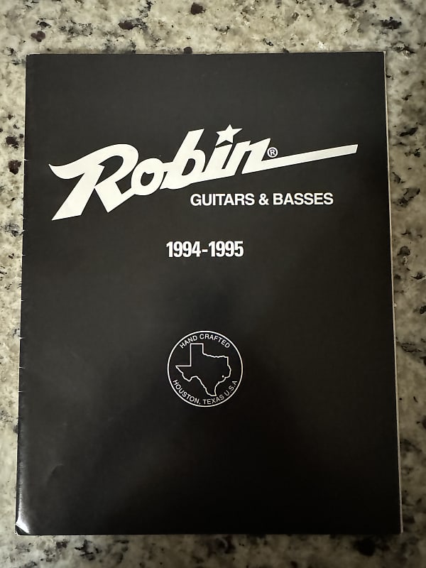Robin Guitars & Bass Catalog 1994 1995 Avalon Machete Ranger | Reverb