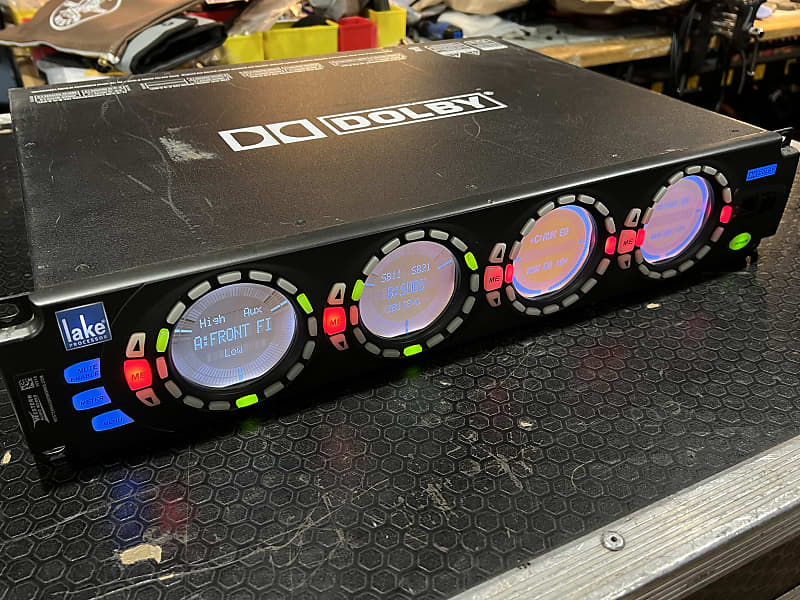 Dolby Dolby Lake Processor LP4D8Z w/Extra Analog Input Card | Reverb