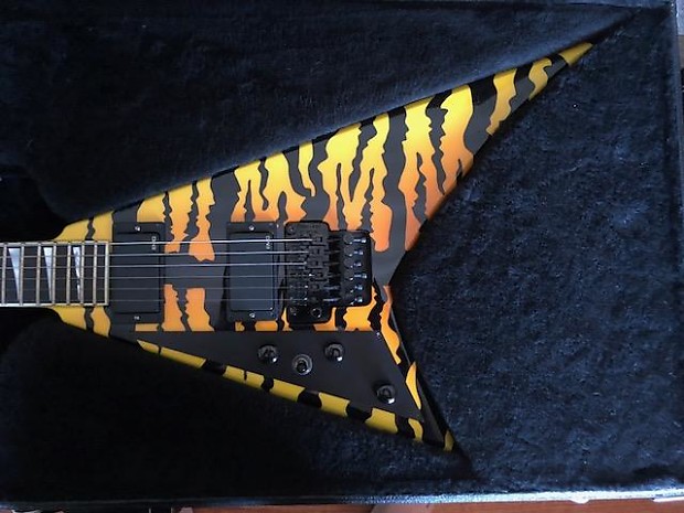 Jackson Rhoads RR1 USA Bengal Burst Lefty Left Handed EMGs | Reverb