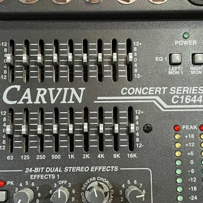Carvin C1644 Concert Series 4-bus 16-channel Mixer w/ FX - | Reverb