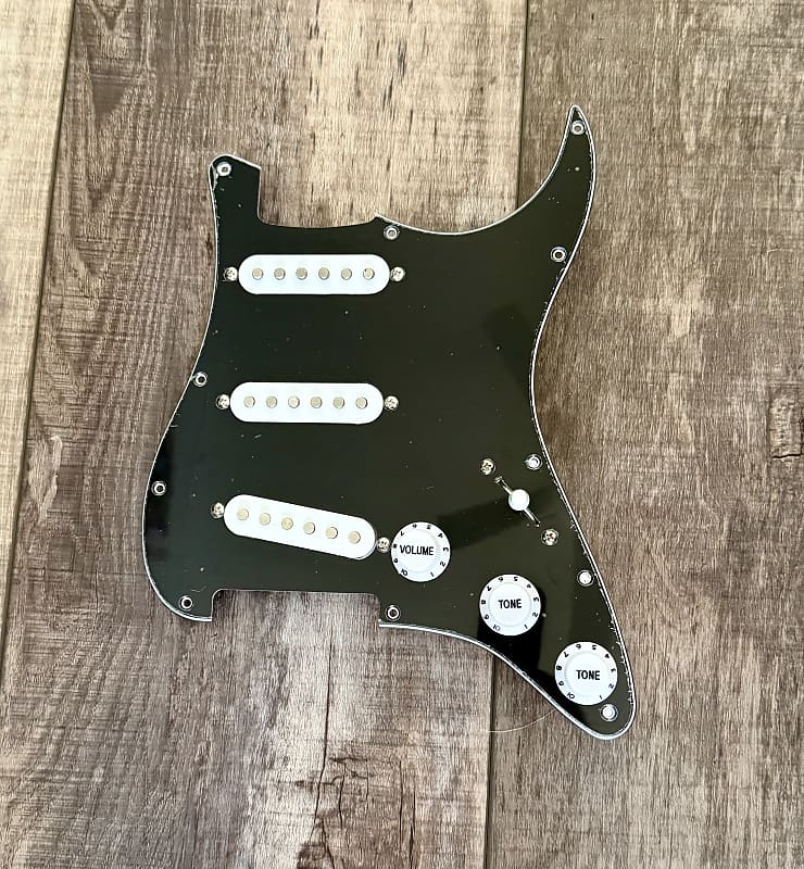 Loaded Strat SSS Pickguard | Reverb