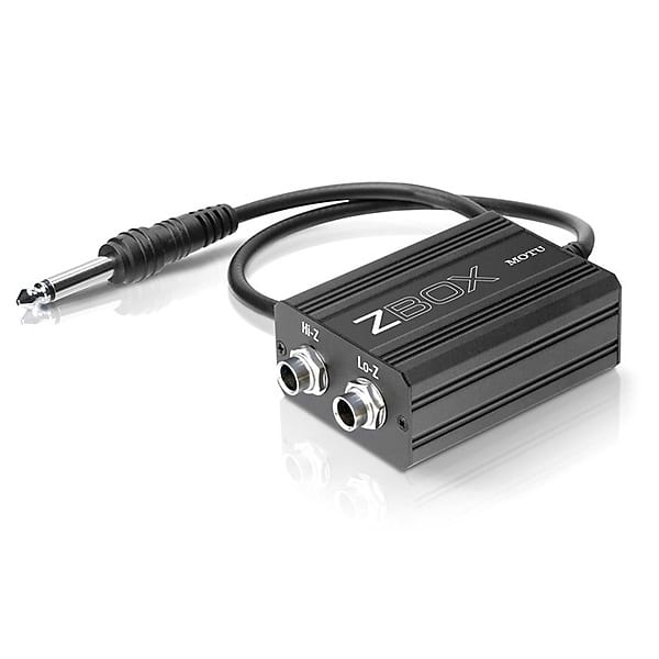 MOTU ZBOX [Impedance match box] | Reverb