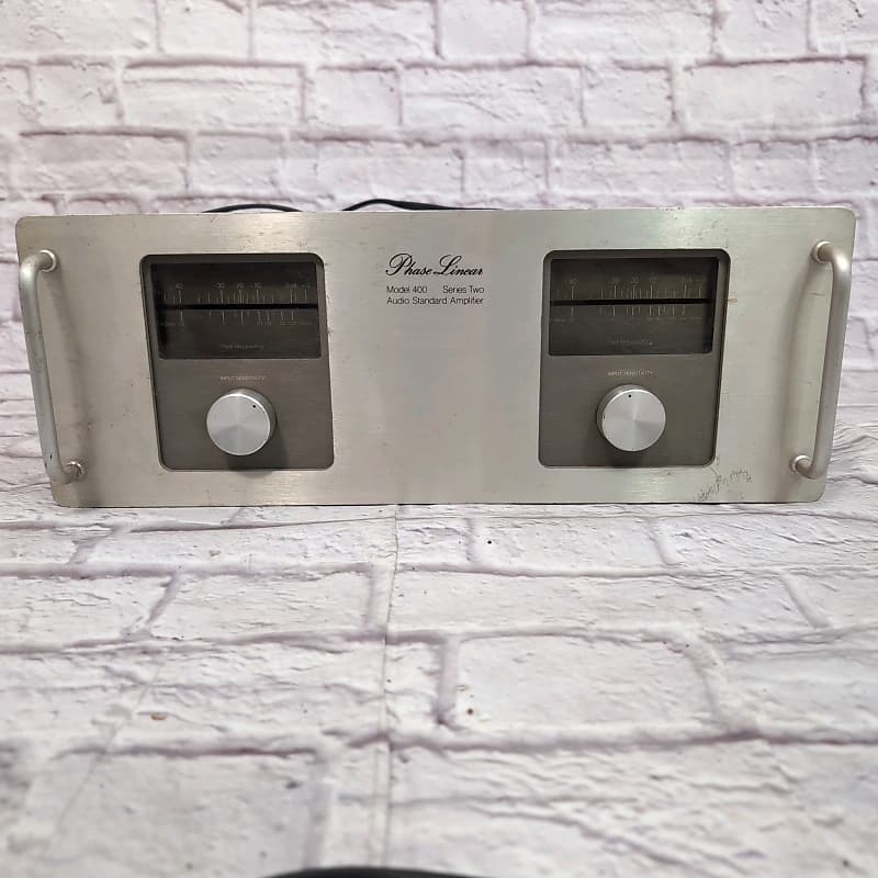 Phase Linear 400 Series 2 Stereo Power Amplifier | Reverb
