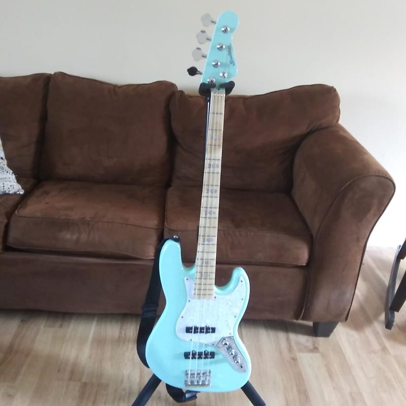 Hardluck Kings Bombshell Jazz Bass 2018 with Audere Preamp - | Reverb