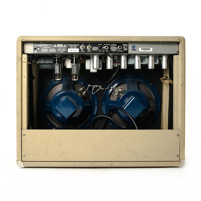 Fender "Custom" Vibrolux Reverb 40-Watt 2x10" Guitar Combo | Reverb