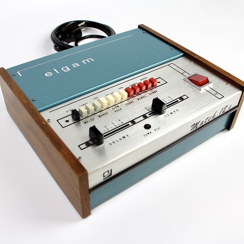 Elgam Match 12c *rare vintage drummachine* | Reverb