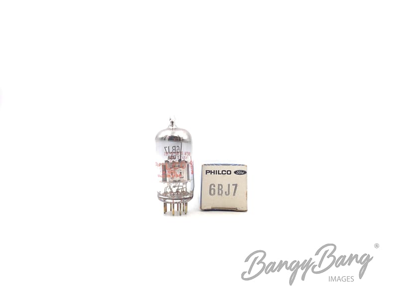 Vintage Philco 6BJ7 Miniature Triple Diode Color TV Tube | Reverb