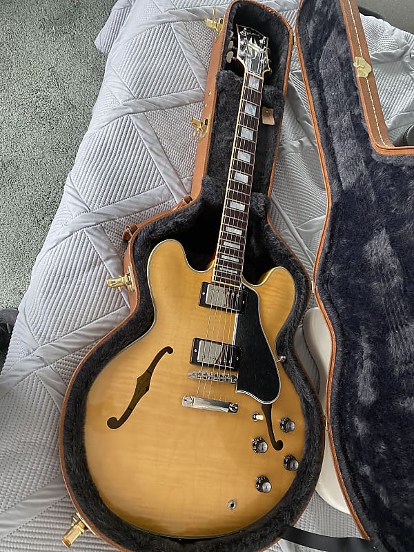 Gibson ES-355 2018 Figured natural | Reverb