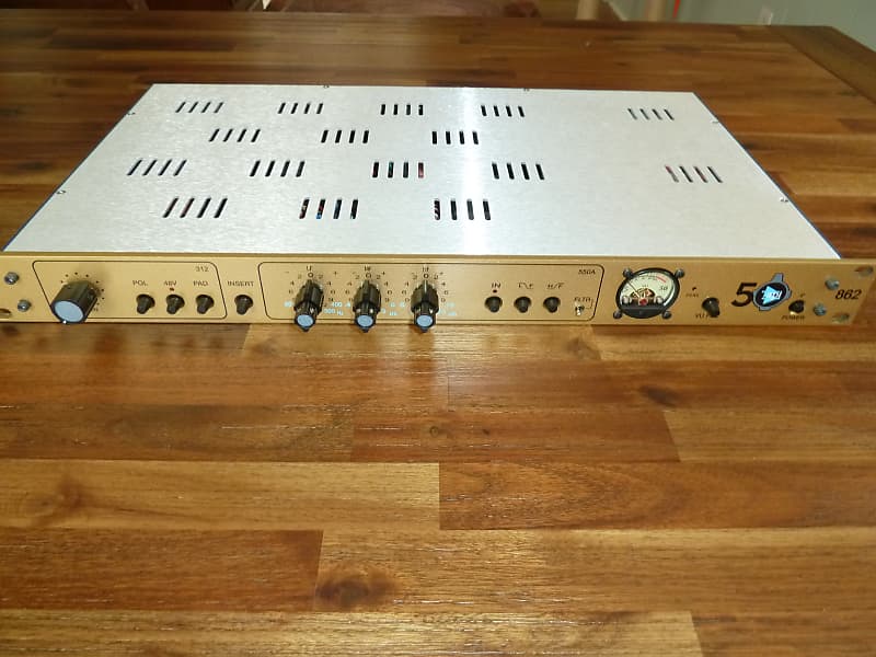API 862 MIC PREAMP/EQ - 50TH ANNIVERSARY SERIES | Reverb