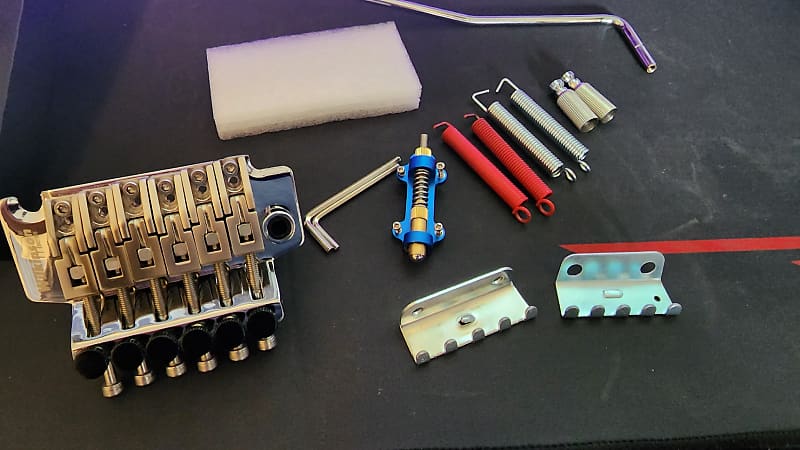 WILKINSON M Series FLOYD ROSE Style Bridge With Brass Block & | Reverb