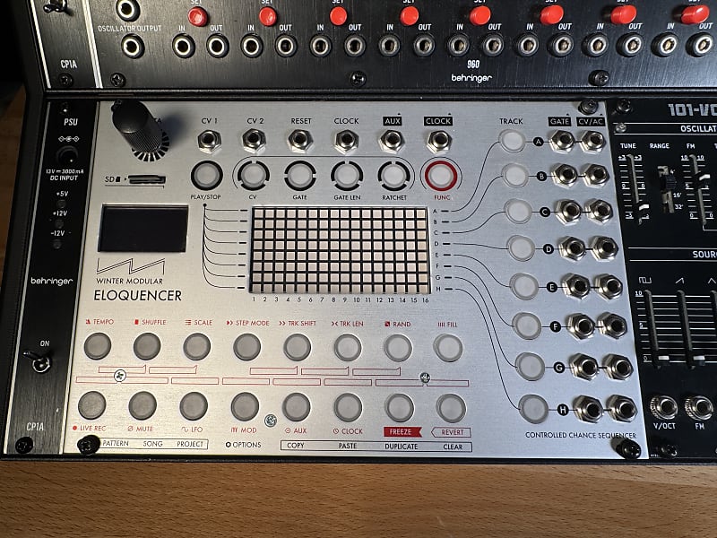 Winter Modular Eloquencer Eurorack Gate and CV Sequencer - | Reverb