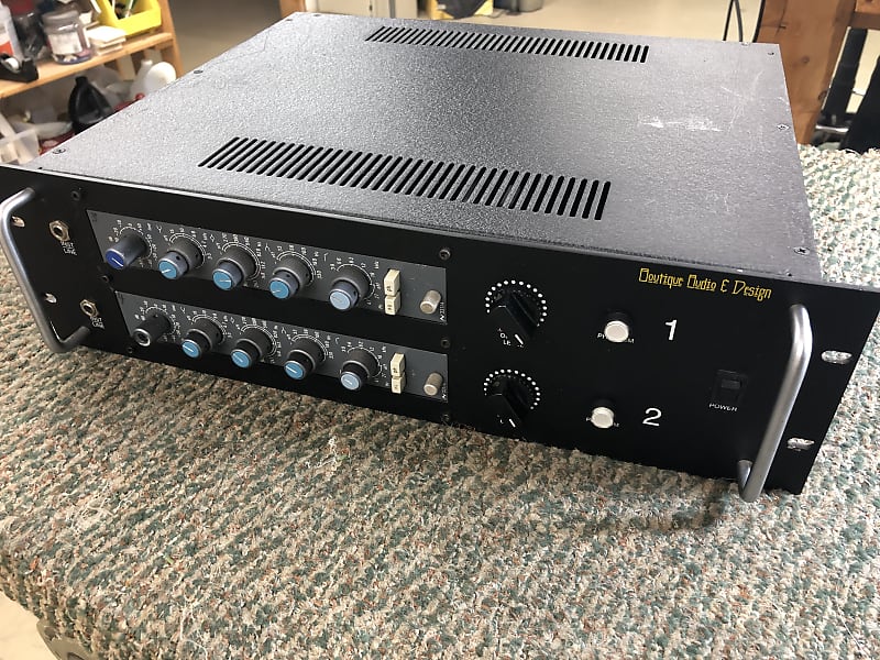 Neve 33114 Mic Pre/ EQ (Pair) Boutique Audio & Design Rack | Reverb