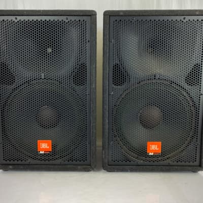 JBL MPro MP215 15" 2-Way Cabinet Pair | Reverb